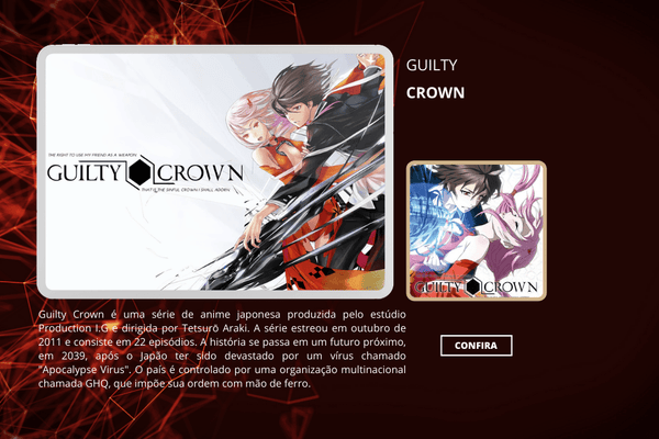 Guilty Crown – ActionFigure Brasil
