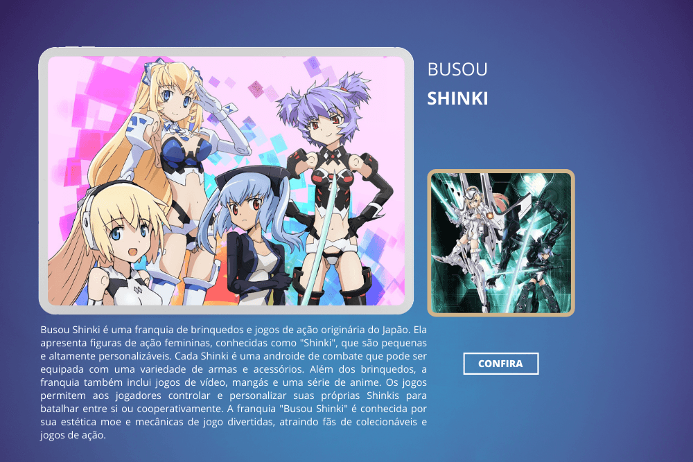 Busou Shinki – ActionFigure Brasil