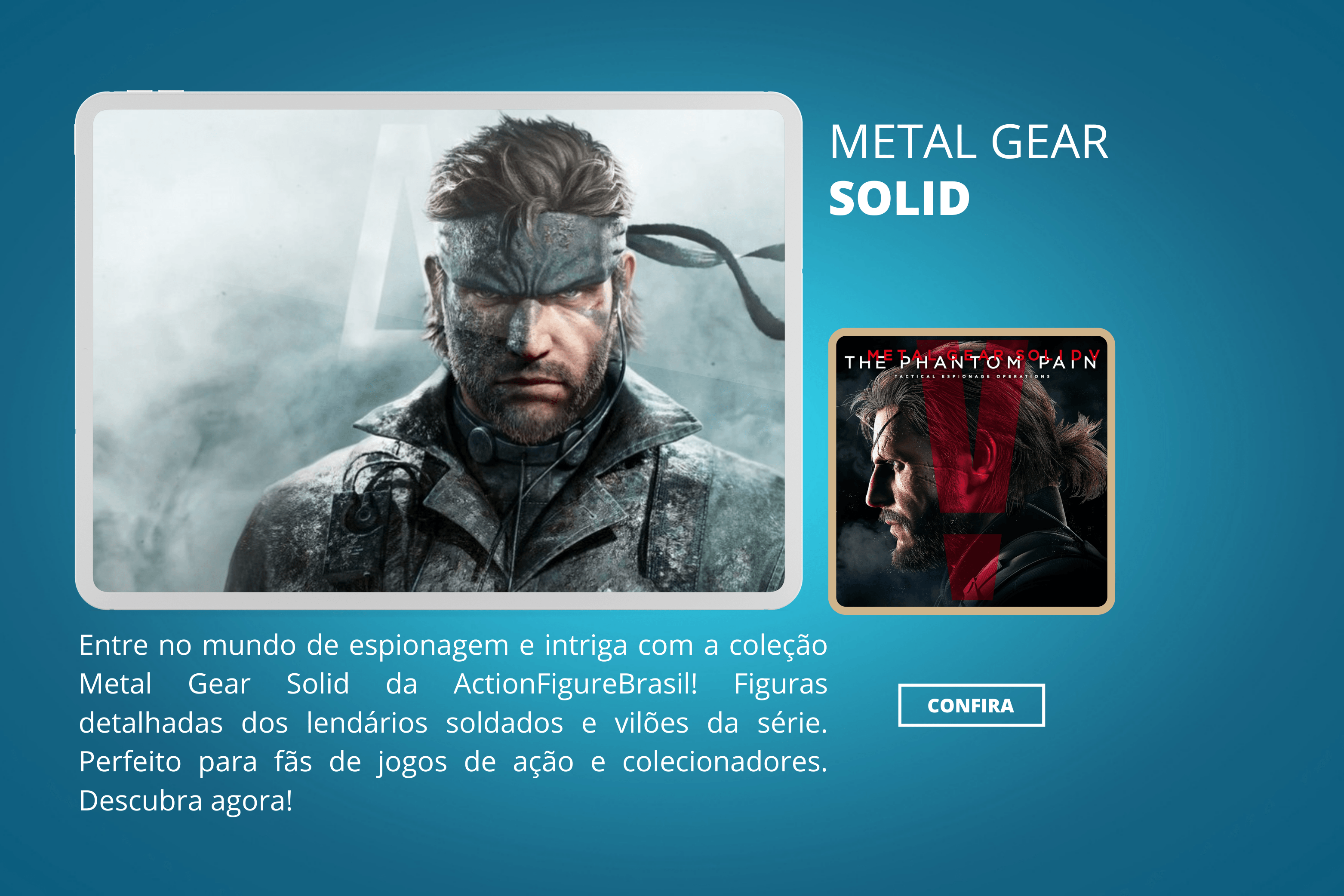 Metal Gear Solid – ActionFigure Brasil