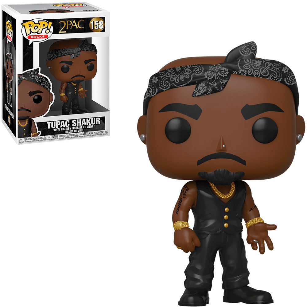 FUNKO POP ROCKS 2PAC - TUPAC SHAKUR 158 Funko • Original ...