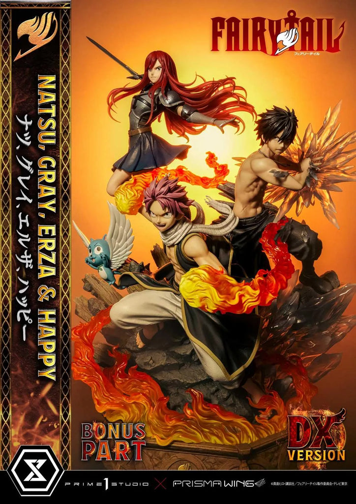 NATSU, GRAY, ERZA AND HAPPY (Deluxe Bonus Version) TV animation FAIRY ...
