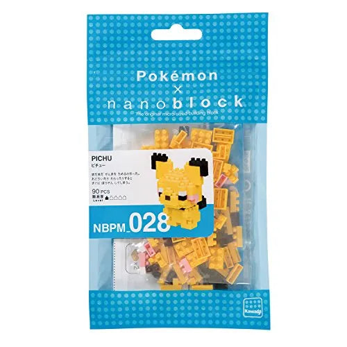 Pocket Monsters - Pichu - Mini Collection Series - Nanoblock NBPM_028 ...