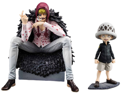 Portrait of Pirates Corazon & Law – ActionFigure Brasil