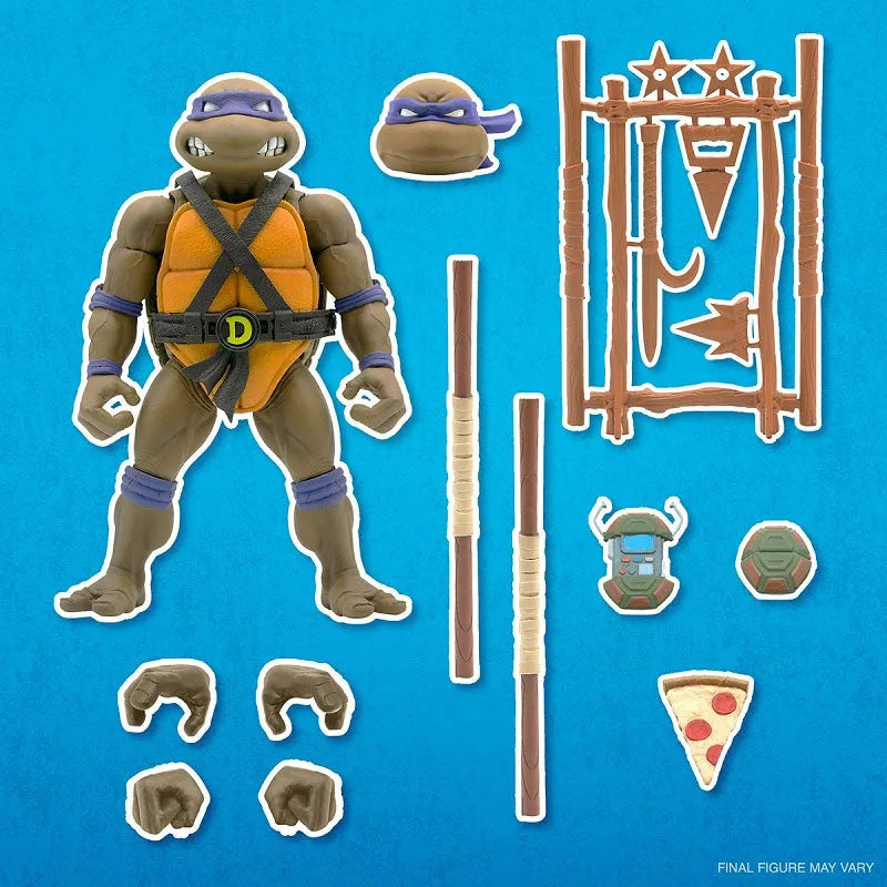 Teenage Mutant Ninja Turtles Donatello Ultimate Action Figure | Super 7 ...